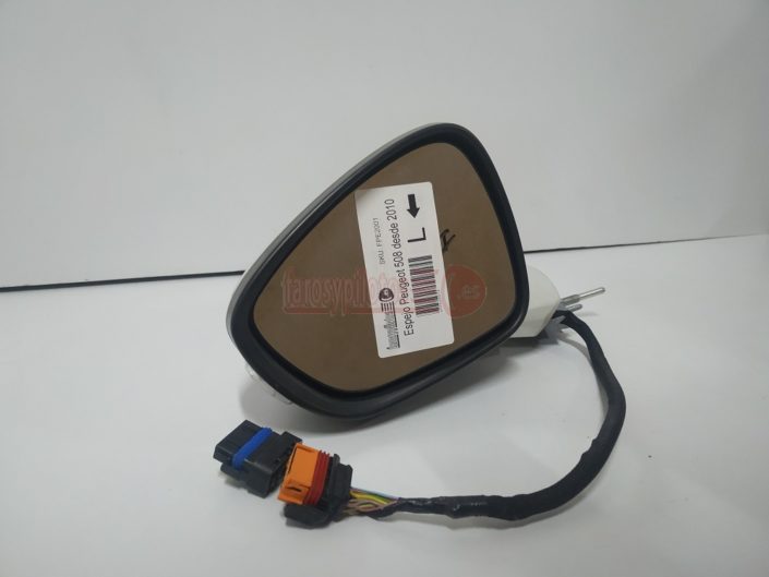 Espejo Completo Izquierdo Peugeot 508 Año 2010 a 2019 (Producto ...